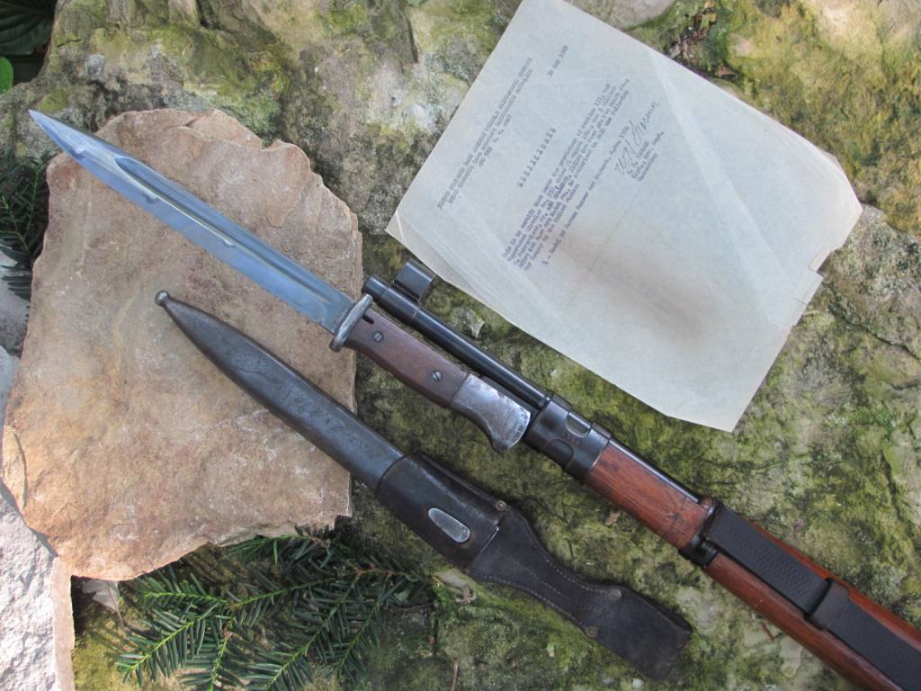 1942 – K98 Mauser Capture Papers