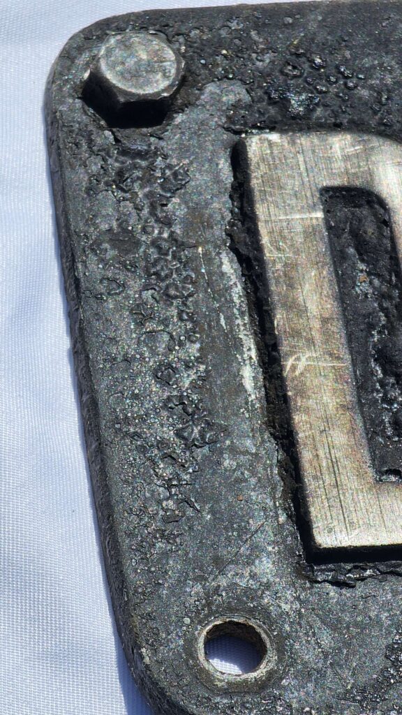 Deutsche Reichsbahn Railway Plaque